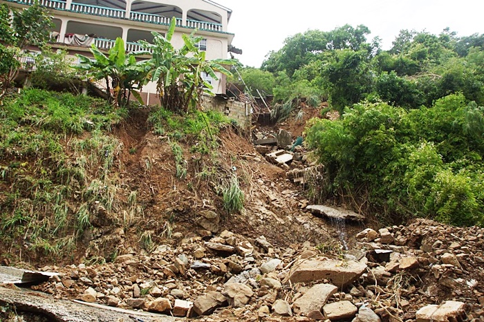 MORE PHOTOS: Damaged by the rain