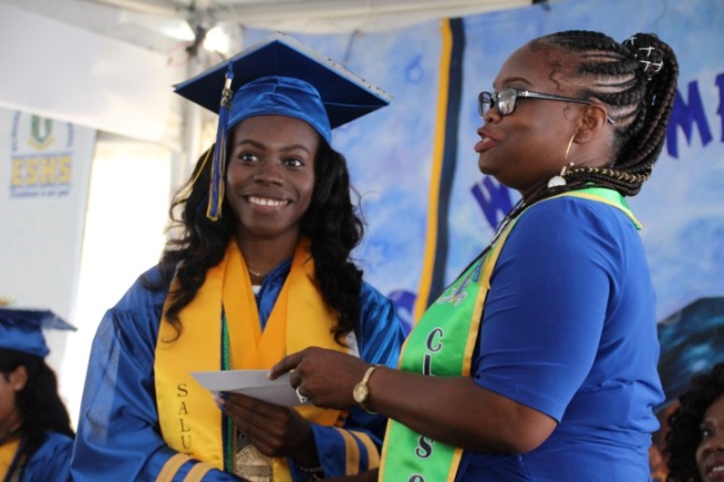 Females dominate top achievers list at ESHS graduation