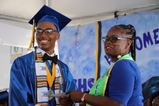 Females dominate top achievers list at ESHS graduation