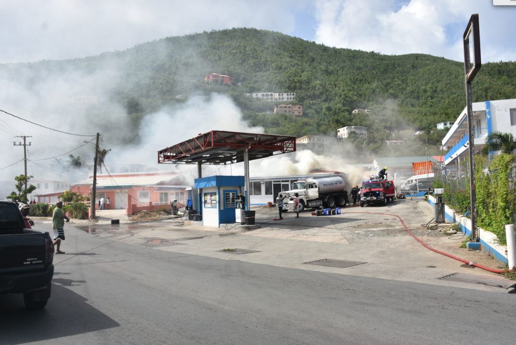 UPDATE: Gas station fire contained (photos)