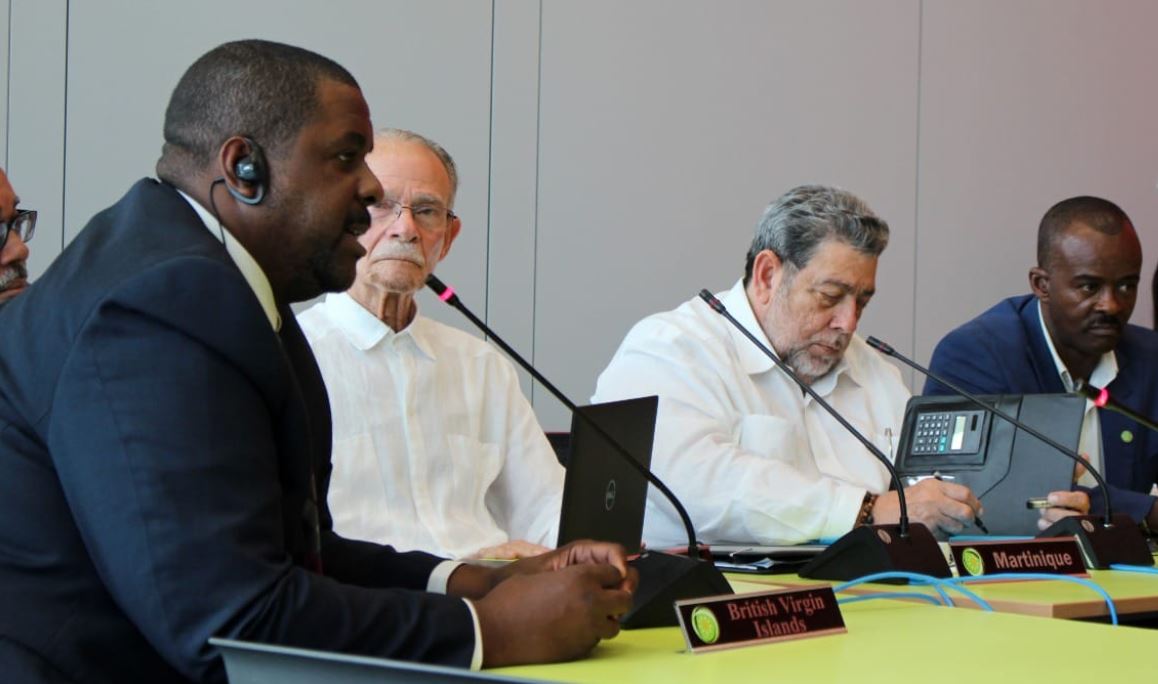 Bold Premier: Fahie promises OECS he will ‘regularise’ C’bean expats