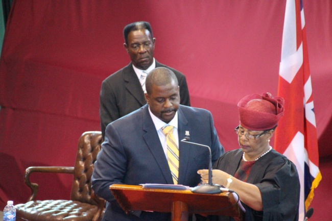 Premier Andrew Fahie