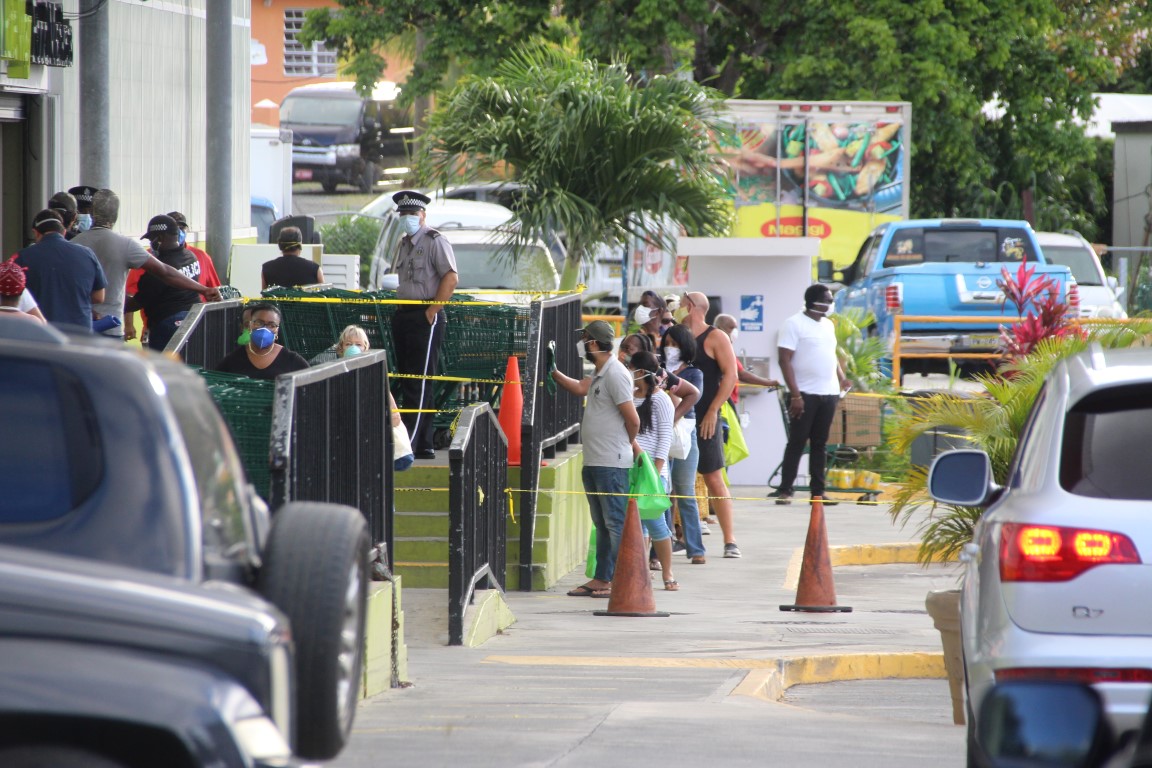PHOTOS: Day 1 of the BVI’s ‘new regular’