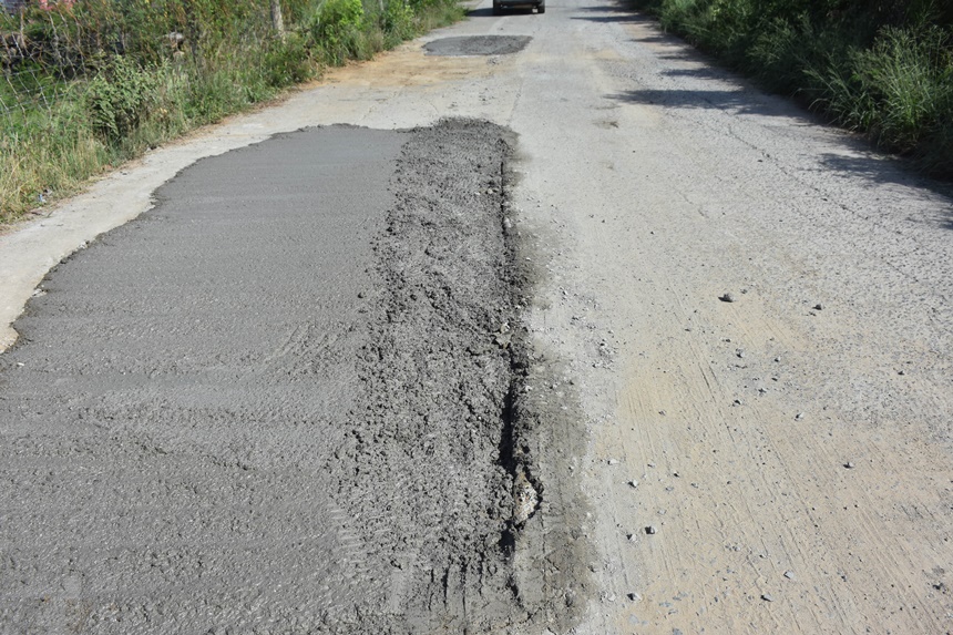 Public Works finally commence road repairs in East but met by ...