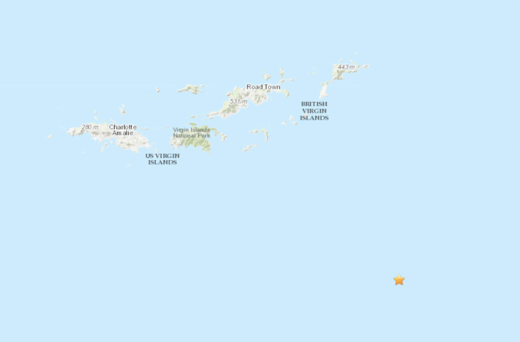 5.1 magnitude earthquake rattles sections of BVI