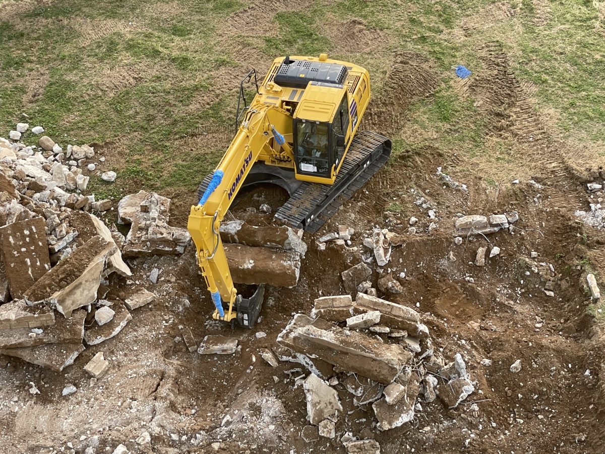 construction escavator