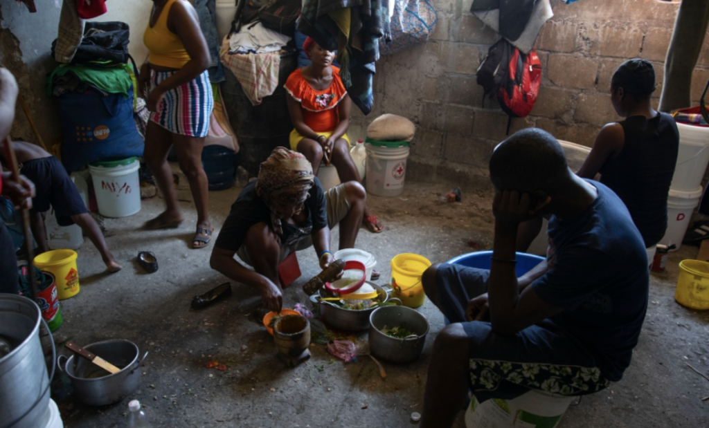 Nearly half of Haiti facing acute hunger