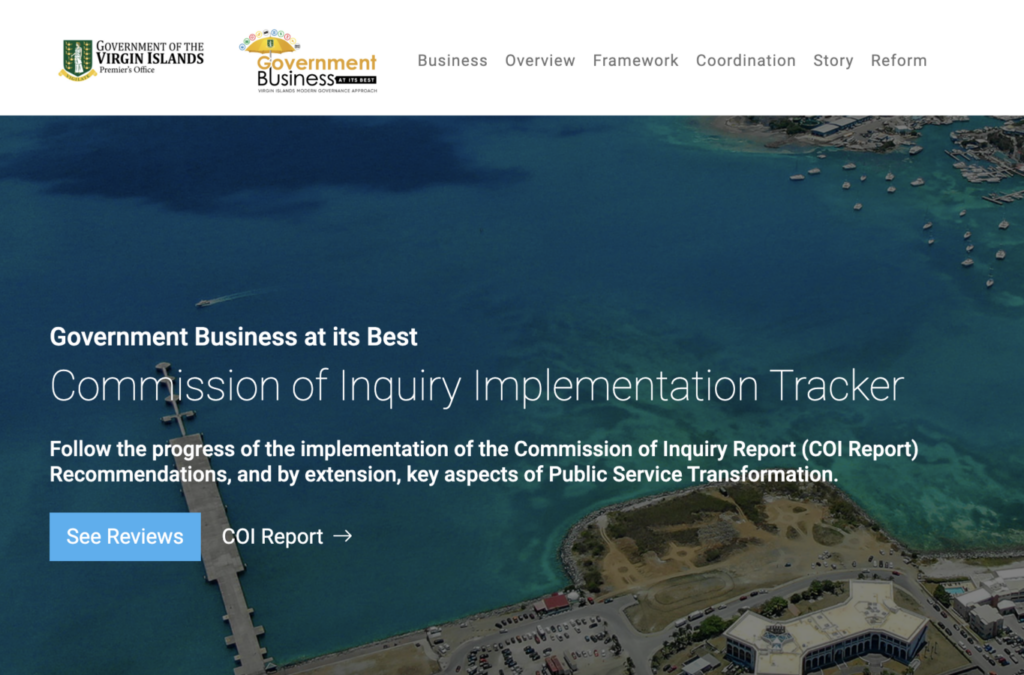 Gov’t launches website to track COI reforms
