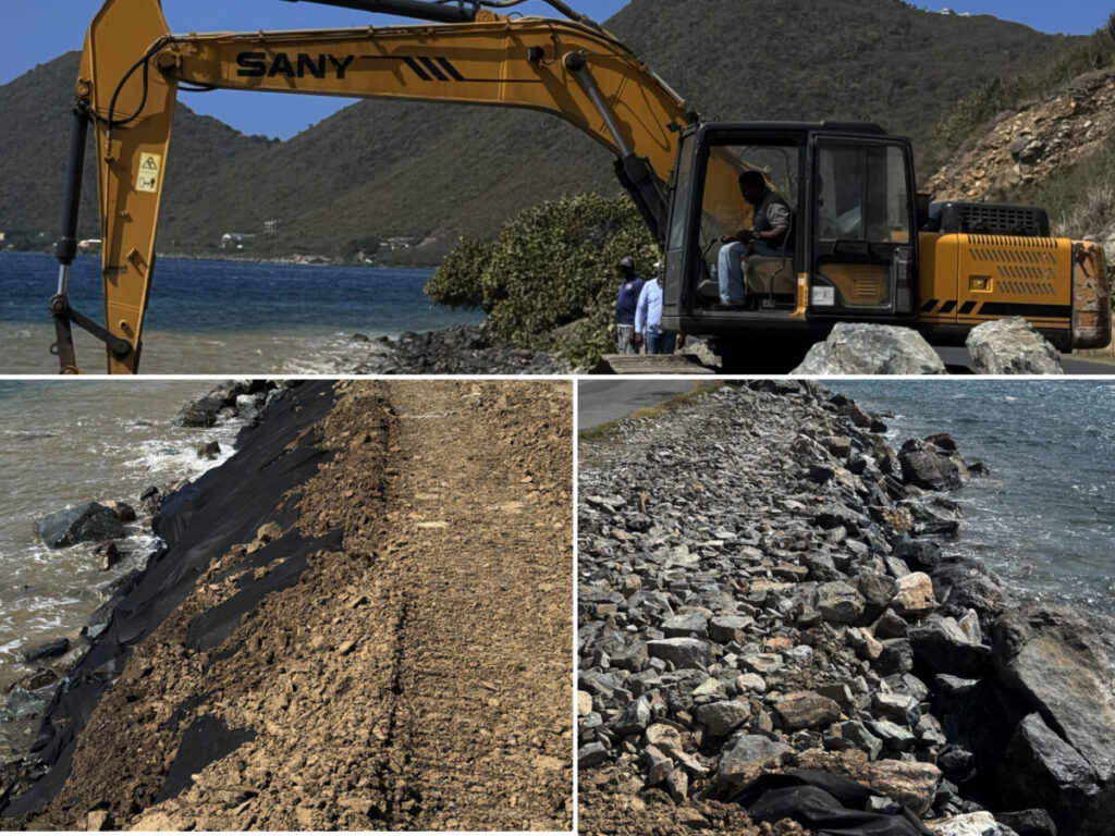 Works Ministry begins critical coastal roadway repairs